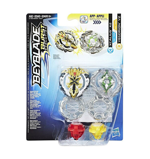 Beyblade-Shoppen.dk - Beyblade Evolution - Xcalius & Yegdrion— Beyblade ...